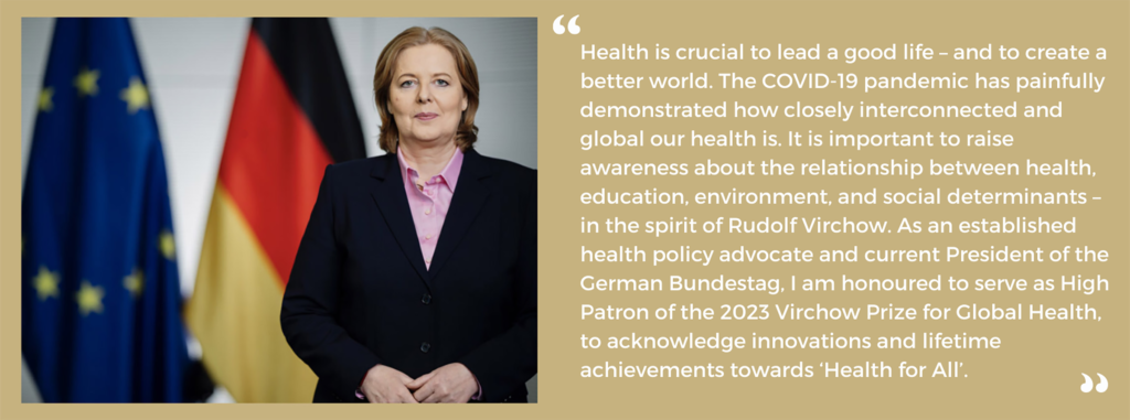 High Patronage - Virchow Foundation | Virchow Prize for Global Health